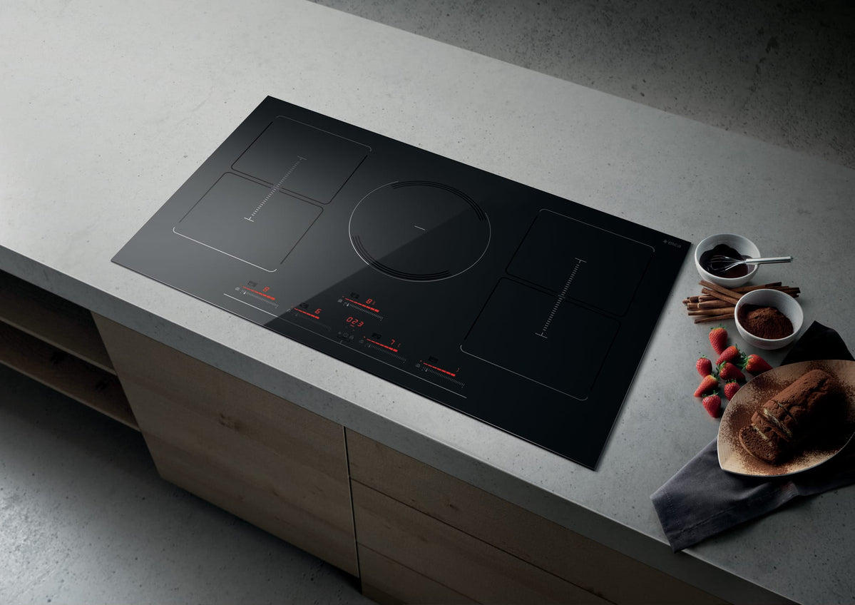 Elica EGL536BL 36 Inch Induction Cooktop with Stream Technology, Tempe ...
